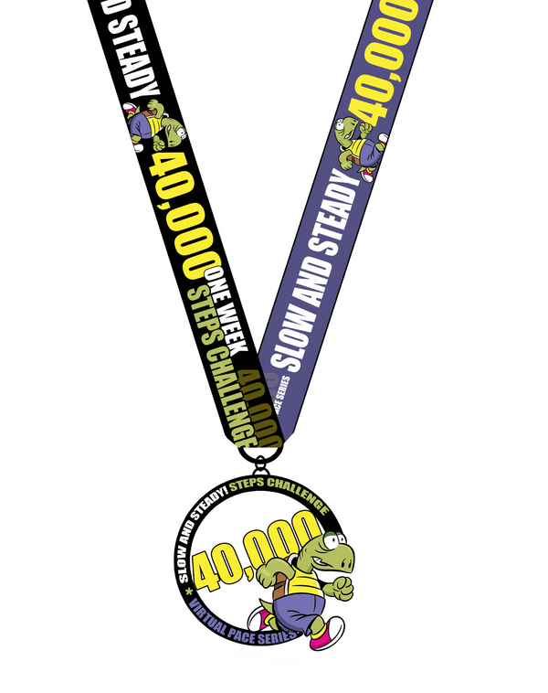 STEPS CHALLENGE (40,000) - Virtual Pace Series