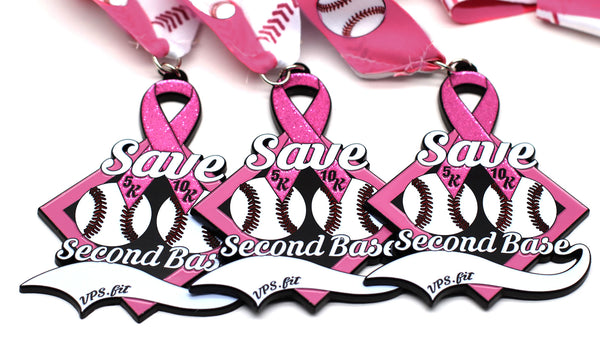 Save Second Base - Breast Cancer Awareness Run - Virtual Pace Series